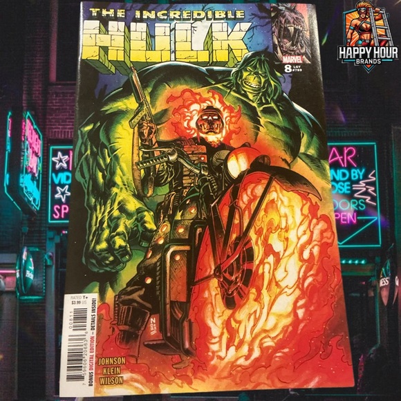Marvel | Toys | The Incredible Hulk 8 Wwii Ghost Rider 2nd Cover 3rd ...